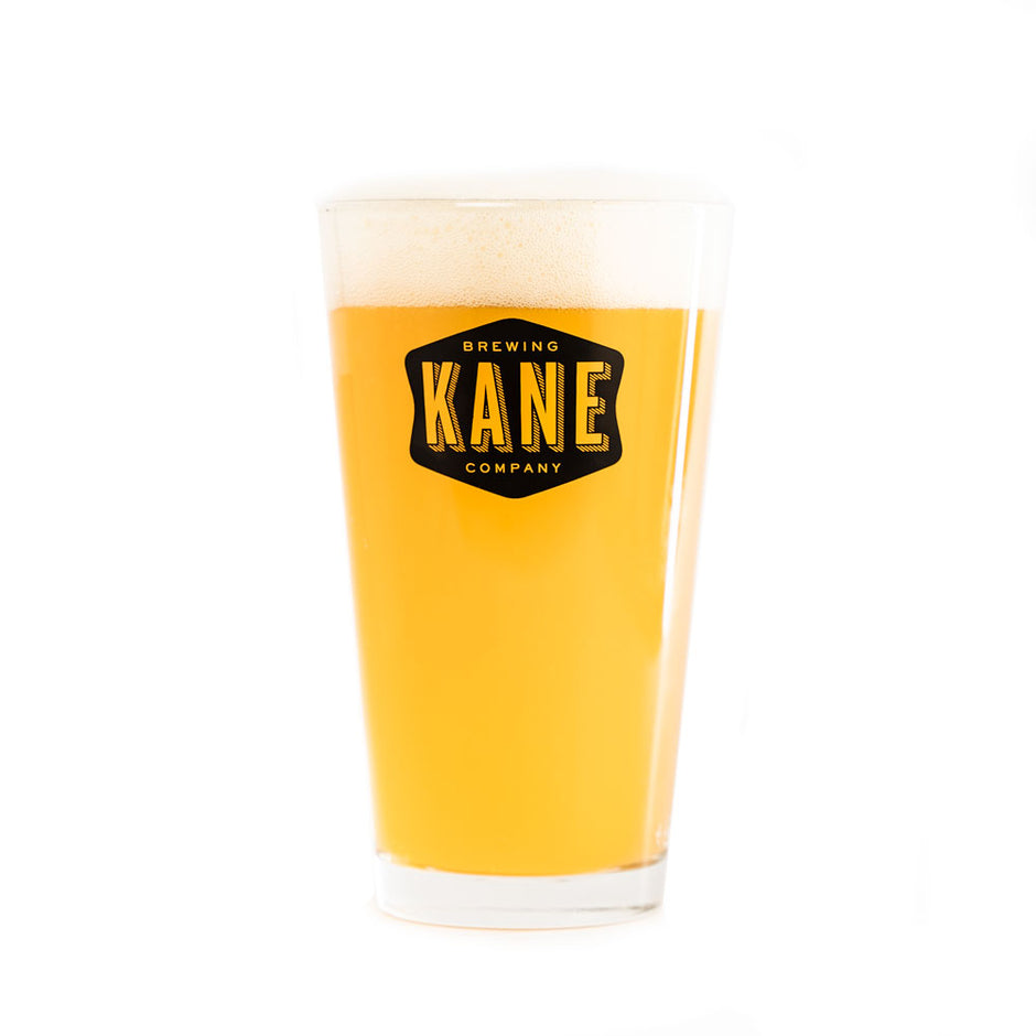 Glassware | Kane Brewing Branded Beer Glasses – Kane Brewing Company